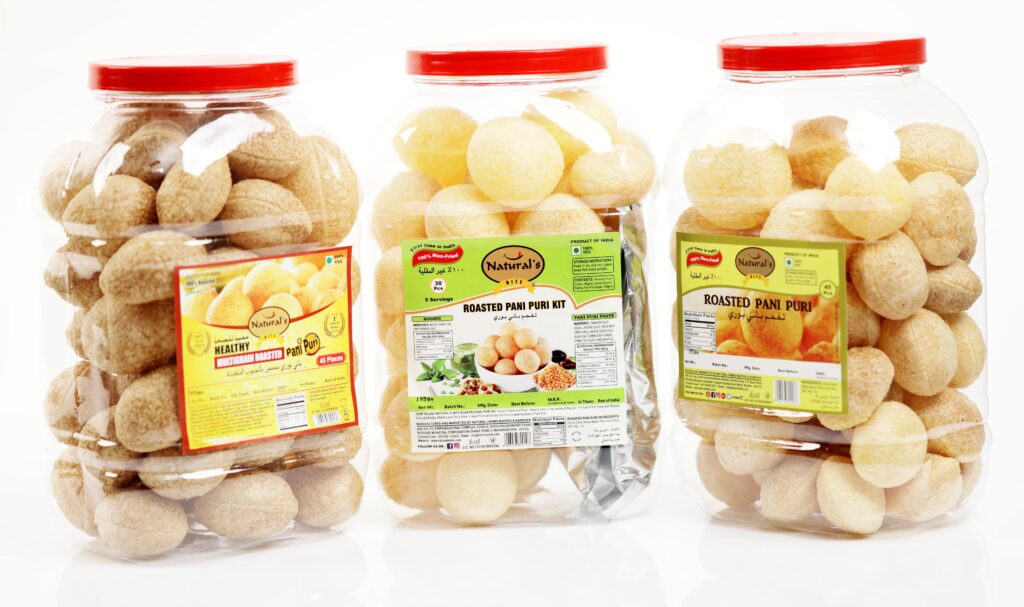 Roasted Pani Puri Kit Jar – Naturals Bite