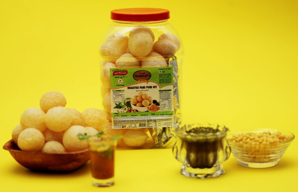 Roasted Pani Puri Kit Jar – Naturals Bite